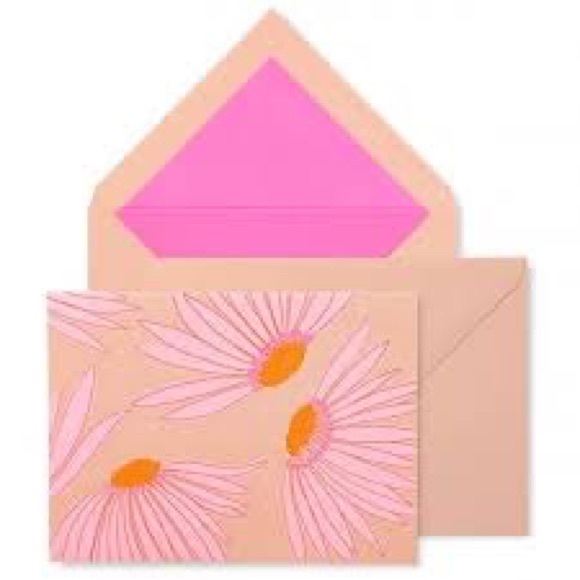 kate spade | Office | Kate Spade Falling Flower Notecards | Poshmark